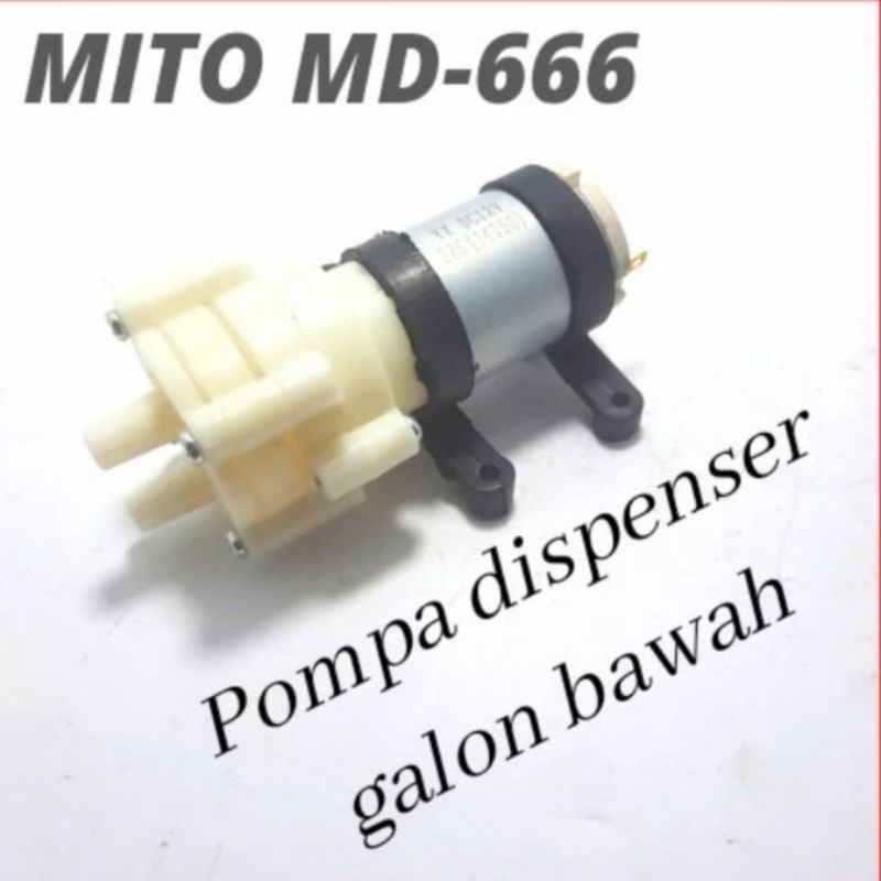 Jual POMPA DISPENSER GALON BAWAH MITO MD-666 | Shopee Indonesia