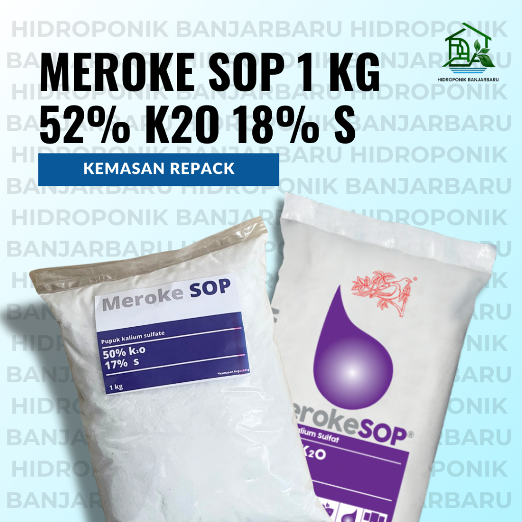 Jual PUPUK MAKRO MEROKE SOP KALIUM SULFAT REPACK 1 KG | Shopee Indonesia