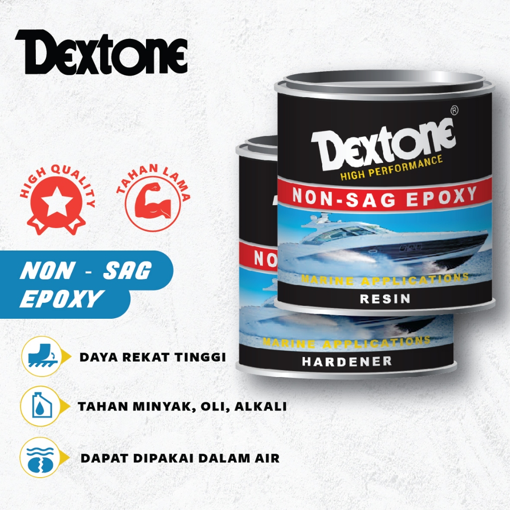Jual Lem Besi Epoxy Non Sag 1 kg DEXTONE/Lem Anti Bocor/Lem Besi/Lem ...