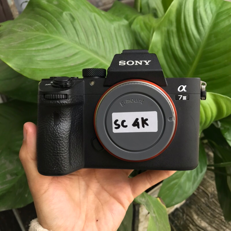 Jual SONY A7 Mark III SC 4K fullsetbox | Shopee Indonesia