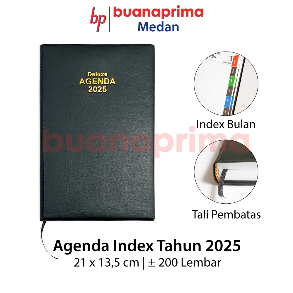 Jual Agenda 2025 Notebook Tebal Index Planner A5 | Shopee Indonesia