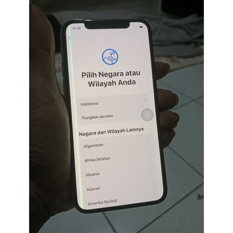 Jual LCD iphone 11 pro original copotan/cabutan garis line pinggir ...