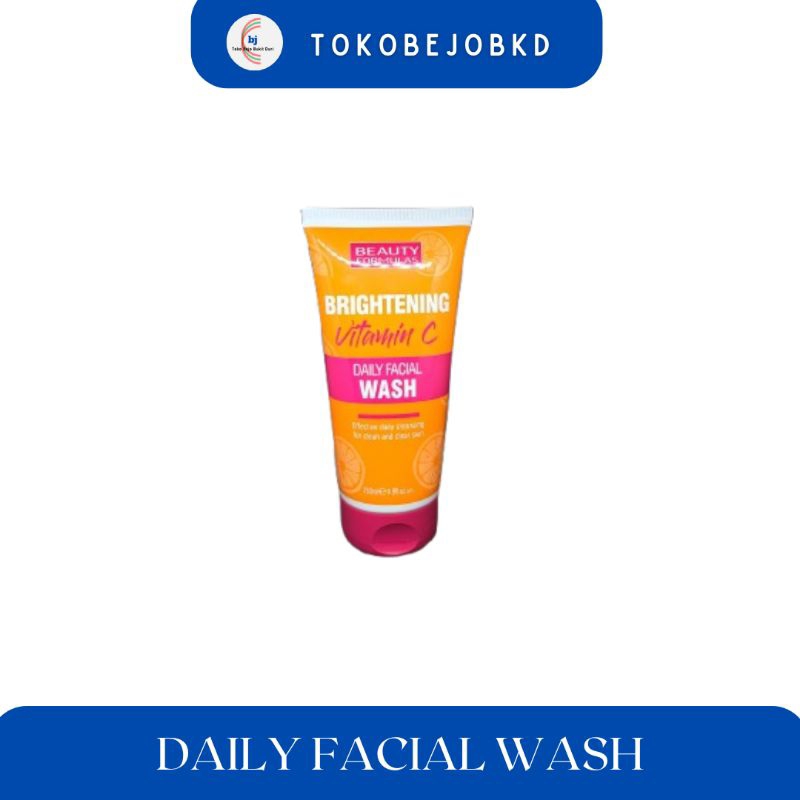 Jual Facial Wash Beauty Formula Brightening Vit C 150ml | Shopee Indonesia