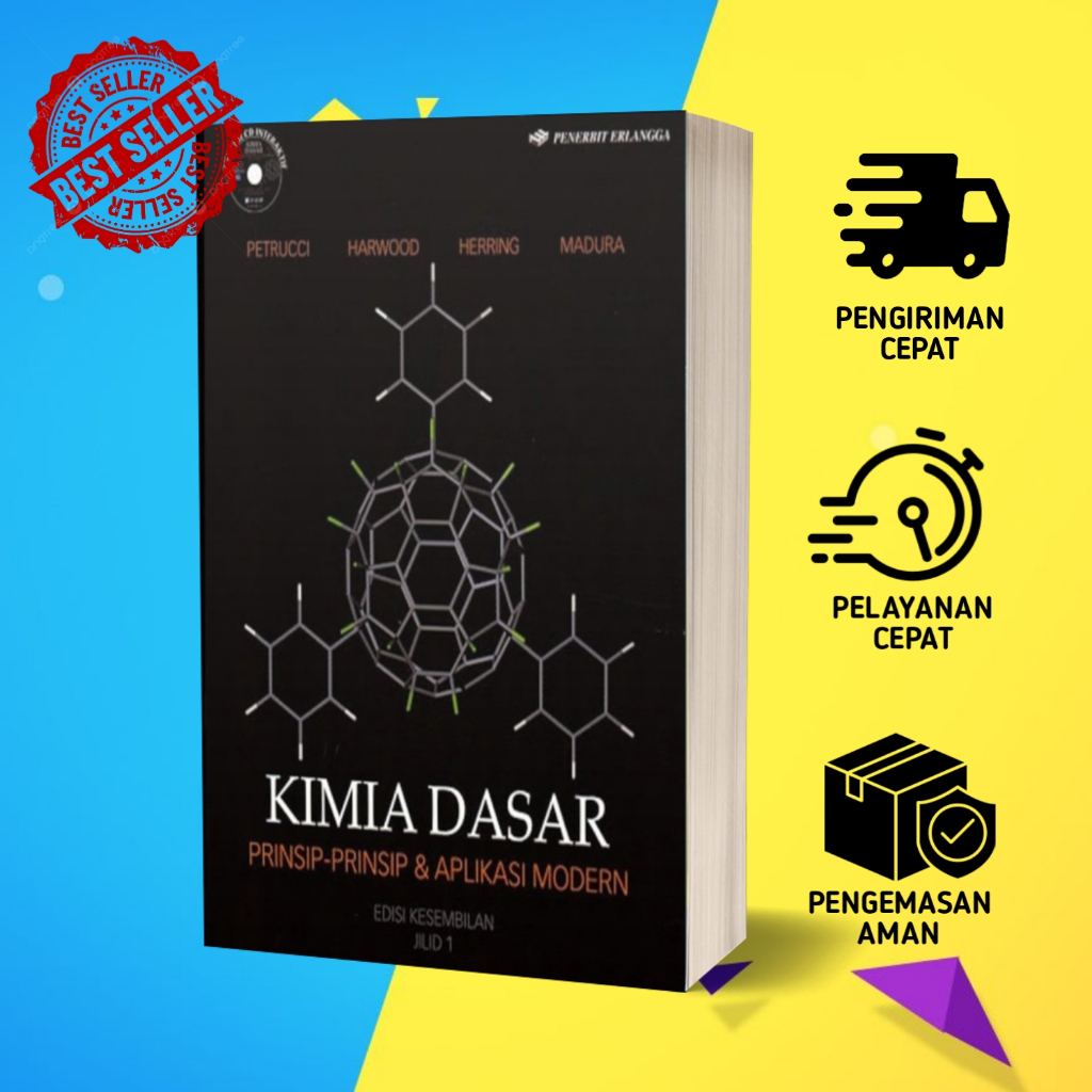 Jual Buku KIMIA DASAR Prinsip Prinsip Dan Aplikasi Modern Edisi 9 Jilid 1 | Shopee Indonesia