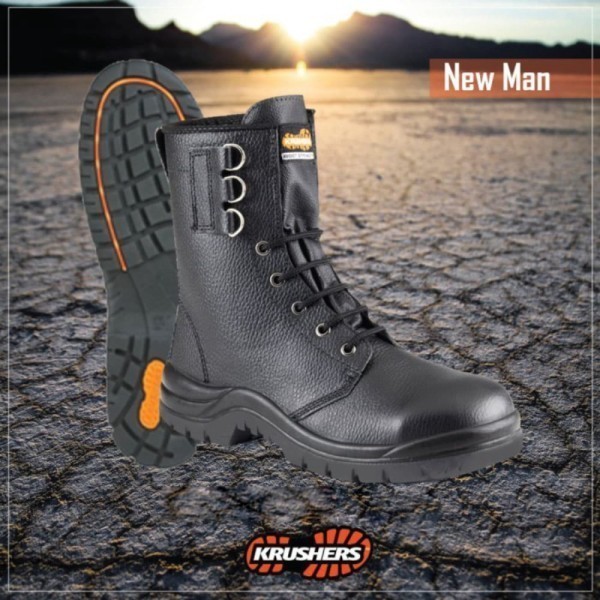 Jual Sepatu Safety Krusher Newman / Sepatu Safety PDL Original | Shopee ...