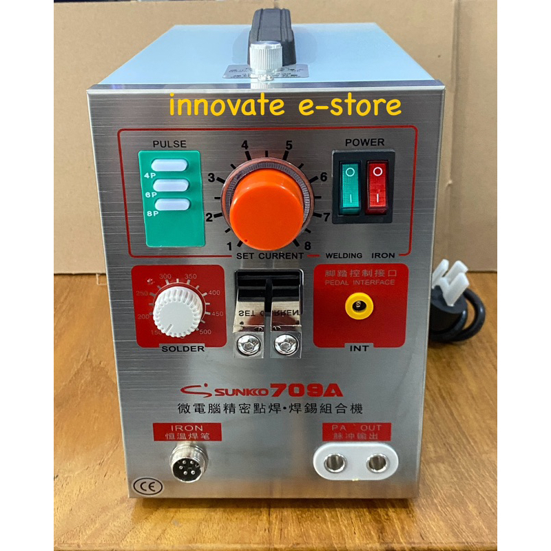 Jual Alat Mesin Las titik spot welder welding lithium SUNKKO 709A ...