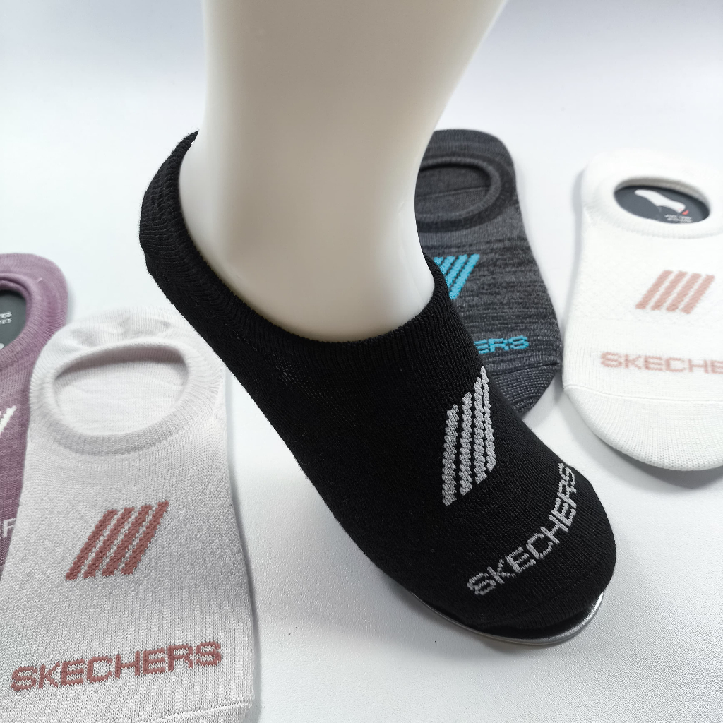 Jual Kaos Kaki Skechers Invisible Women Socks Non Terry Liner ...
