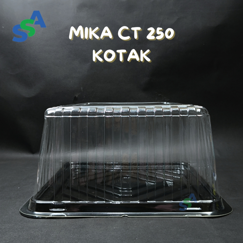 Jual MIKA CT 250 KOTAK / MIKA KUE TART KOTAK | Shopee Indonesia