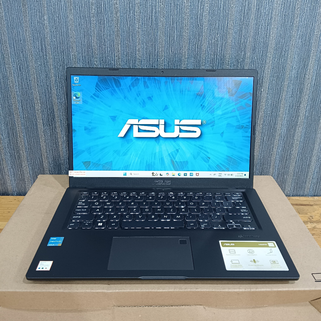 Jual Laptop Asus A1400E, Intel Pentium Gold - 7505, Ram 4Gb / 256Gb, # ...