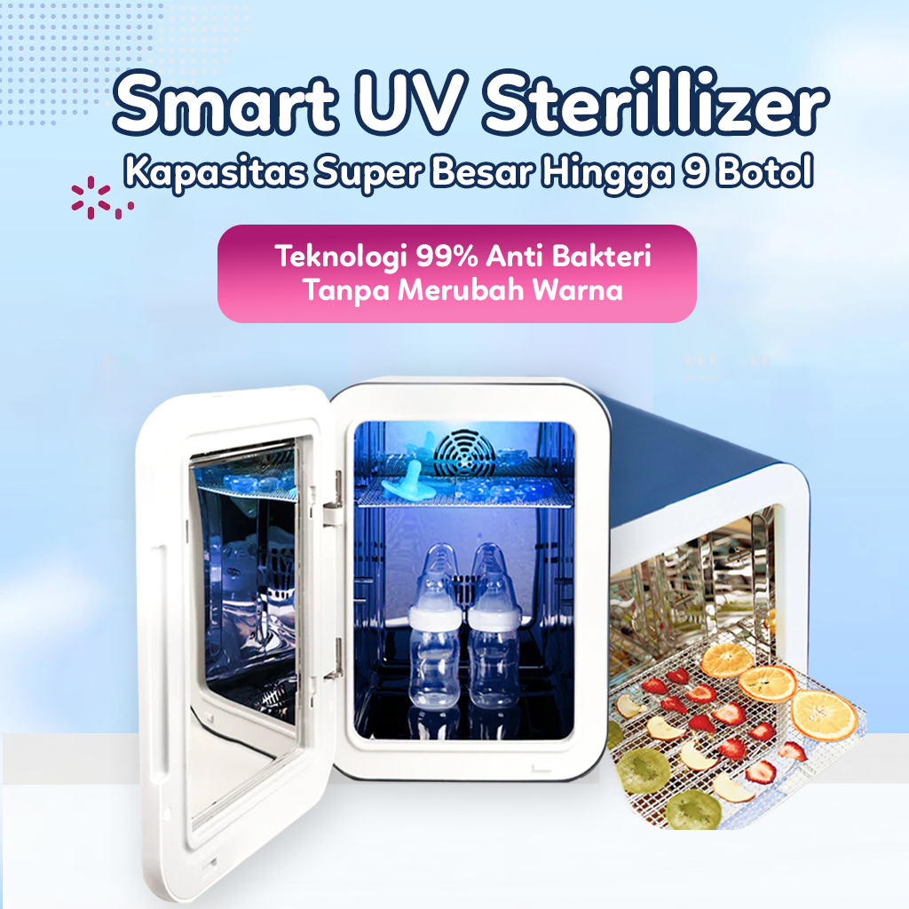 Jual [NEW STOCK!] Smart UV Sterilizer Anti Bakteri 99.9% UV House Sterilizer Multifungsi ...