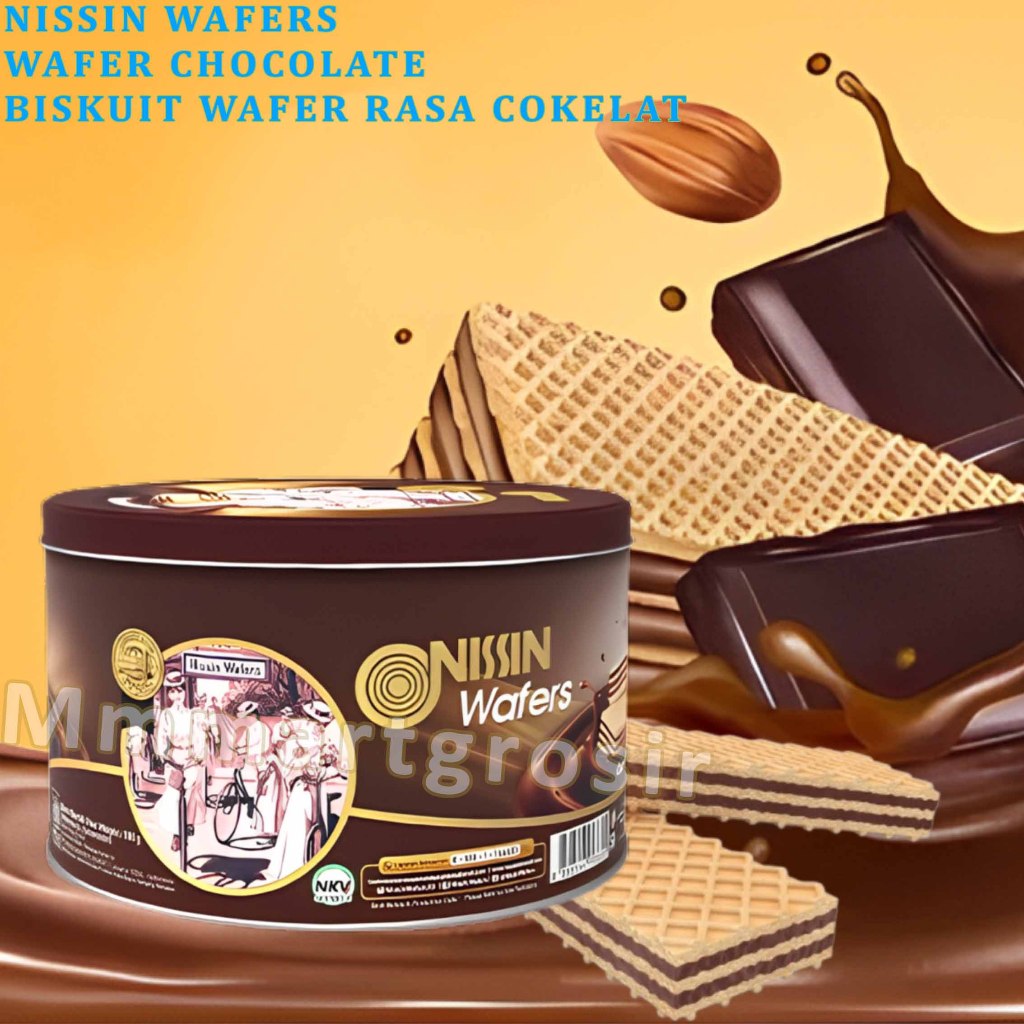Jual Nissin Wafers / Biskuit Wafer Rasa Cokelat / Wafer Chocolate ...