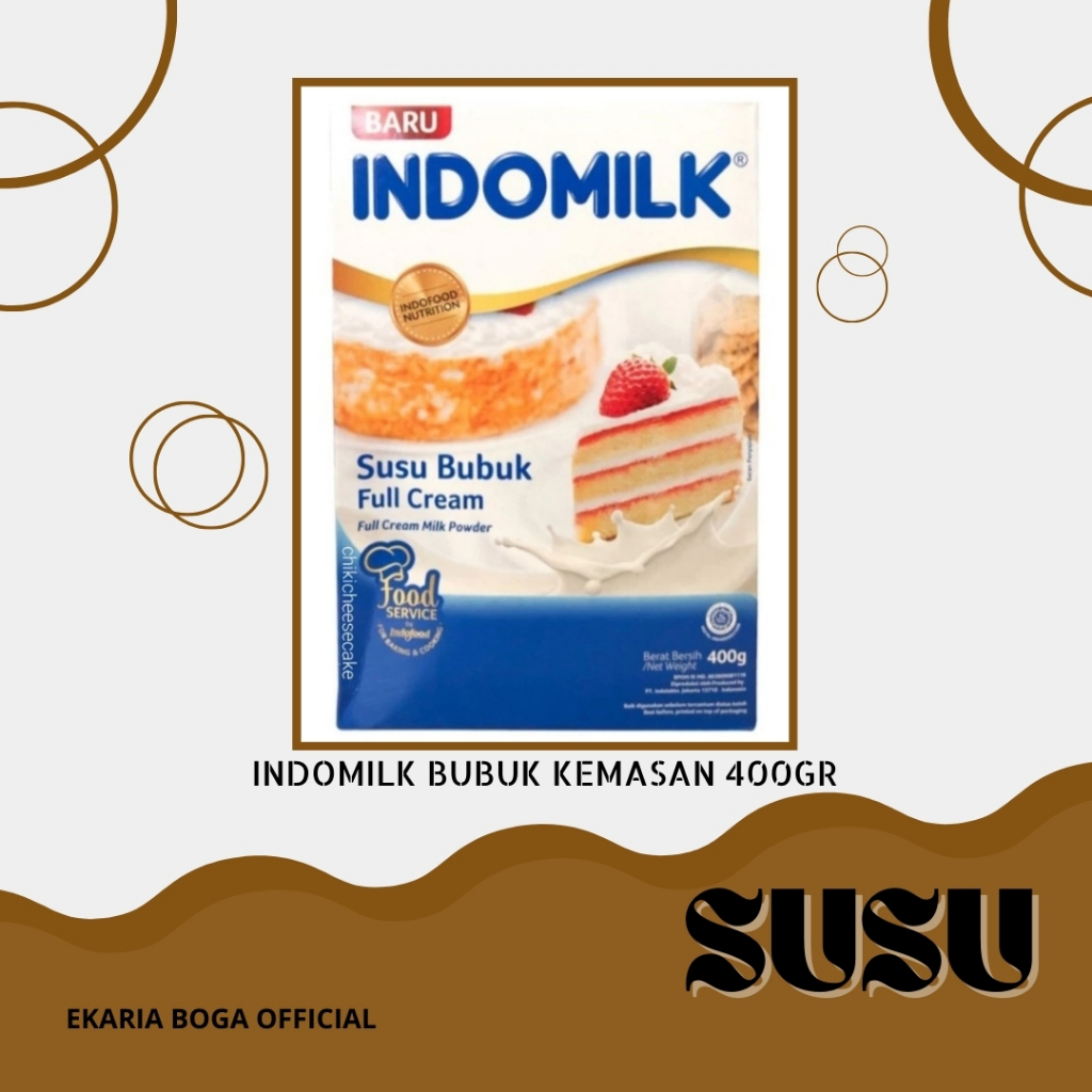 Jual SUSU | BUBUK | INDOMILK SUSU BUBUK FULL CREAM | INDOMILK BUBUK ...