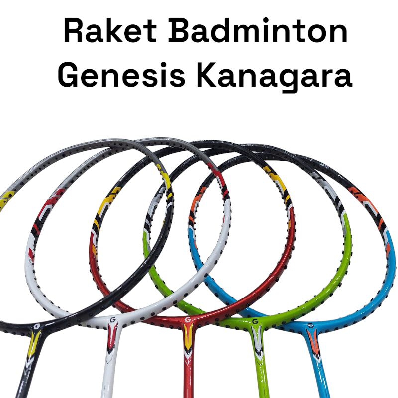 Jual Raket Badminton Genesis HiQua/Raket HiQua Generasi Kanagara 5,6,7 ...