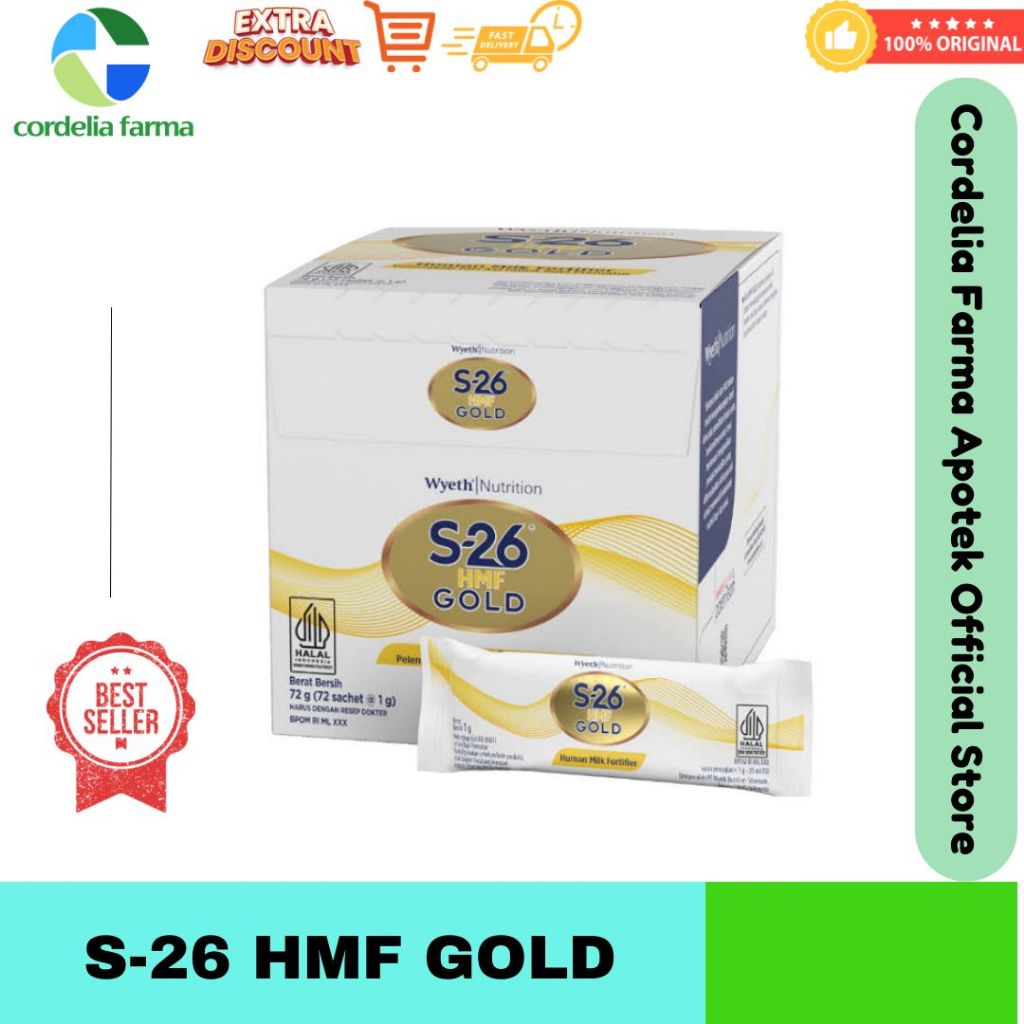 Jual S-26 HMF Gold 1 gram (Human Milk Fortifier) | Shopee Indonesia