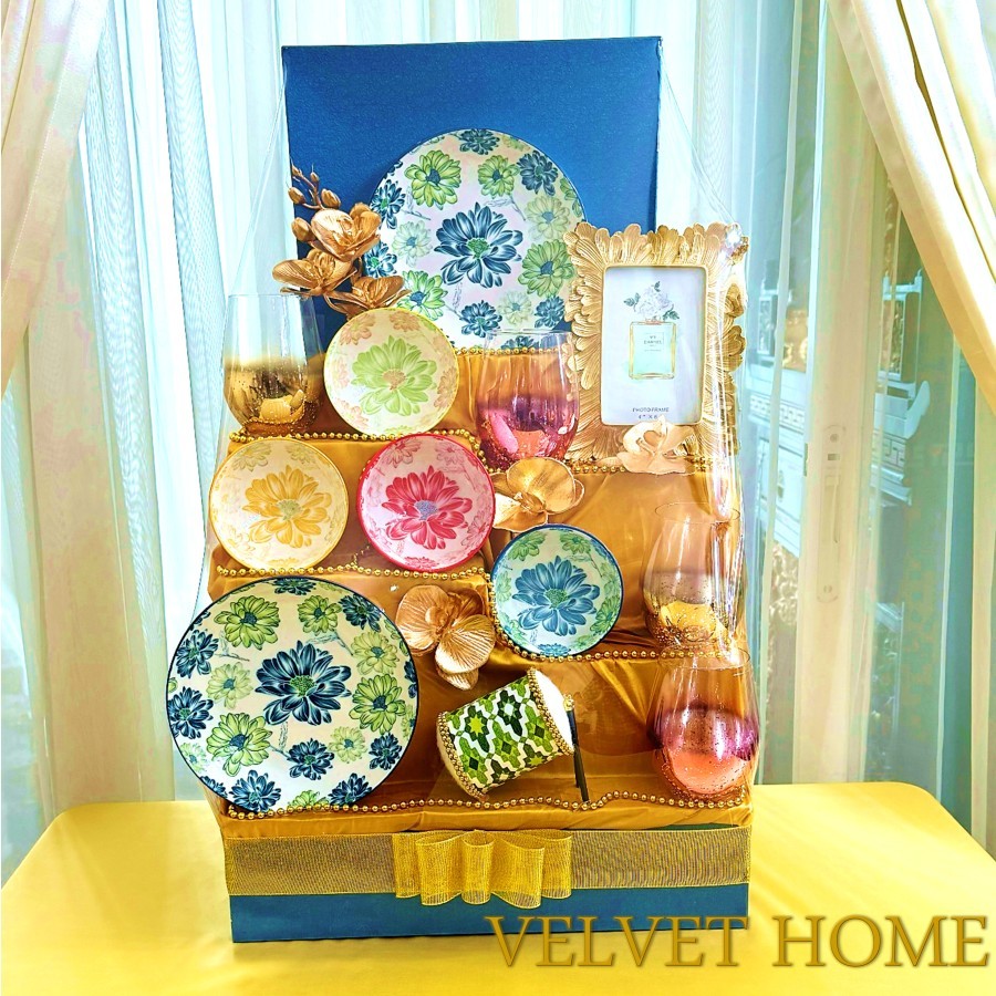 Jual parcel lebaran idul fitri natal tahun baru imlek hampers piring ...