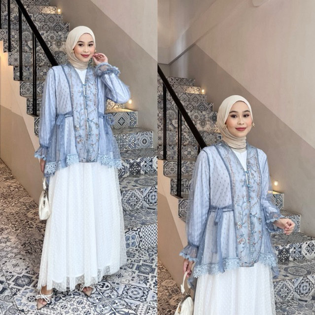 Jual Fatunhijabs - Ayana Outer Brukat - HANYA OUTER SAJA | Shopee Indonesia