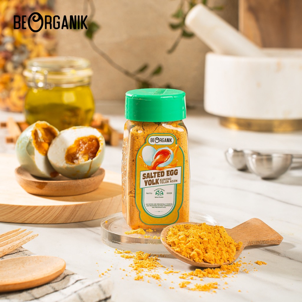 Jual Beorganik Salted Egg Yolk Powder / Bubuk Kuning Telur Asin ...