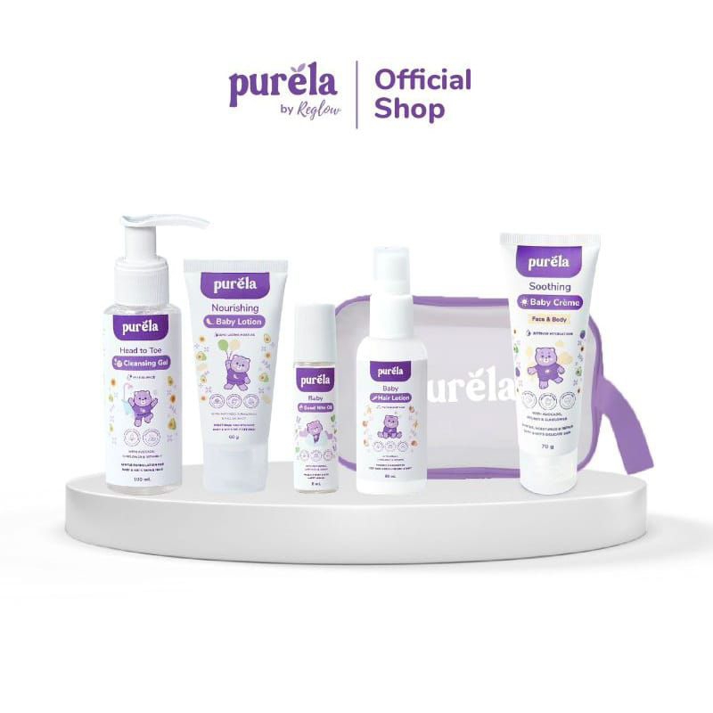 Jual PURELA PAKET 5in1 kiddy care free pouch and prevens irritation ...