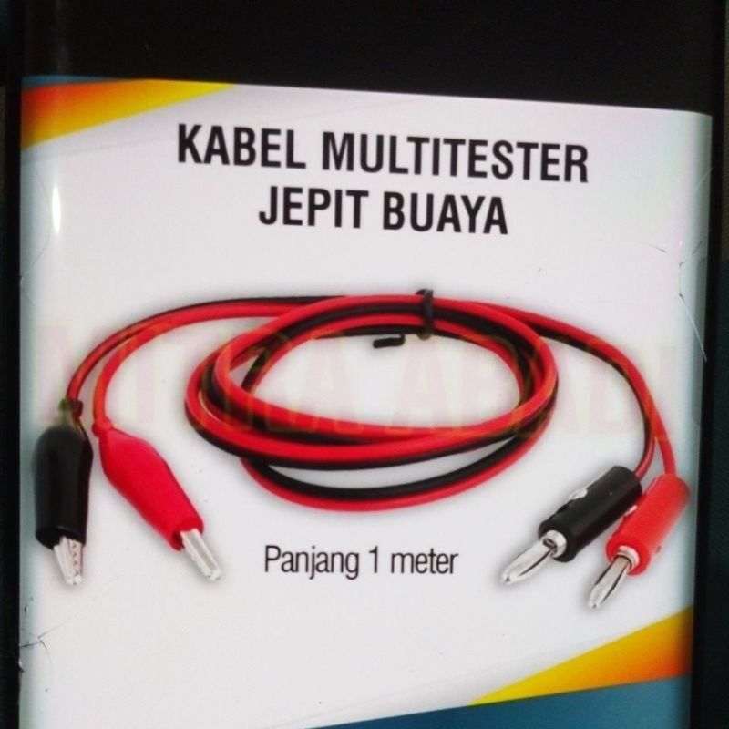 Jual KABEL MULTITESTER CAPIT BUAYA 1 METER | Shopee Indonesia
