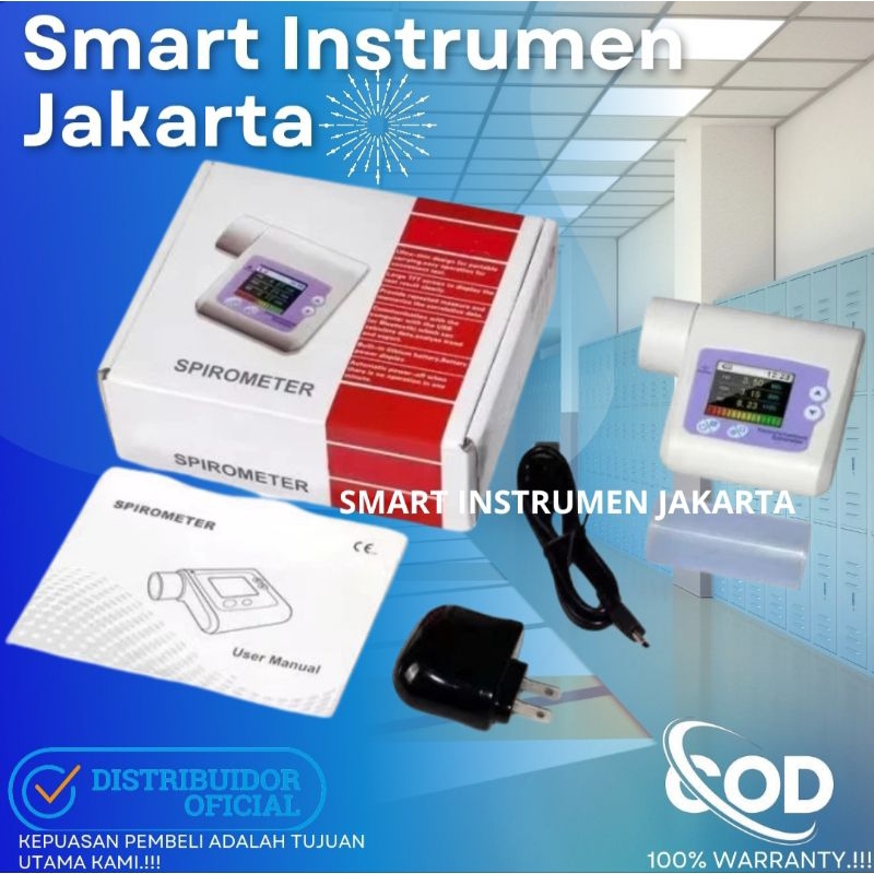 Jual Contec SP10W Bluetooth Digital Spirometer Lung Breathing ...