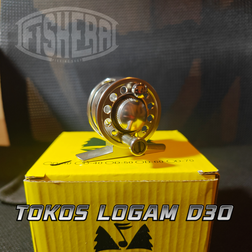 Jual Reel Tokos D30 FULL LOGAM SILVER | Shopee Indonesia
