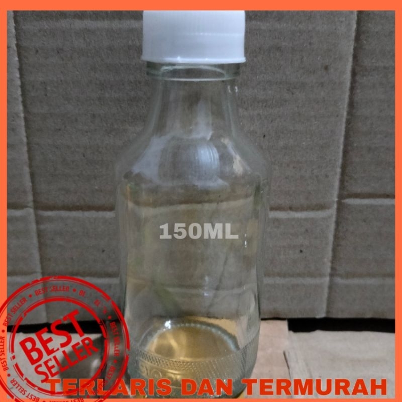 Jual botol uc 1000, botol kaca 150ml, botol kaca yu c1000 | Shopee ...