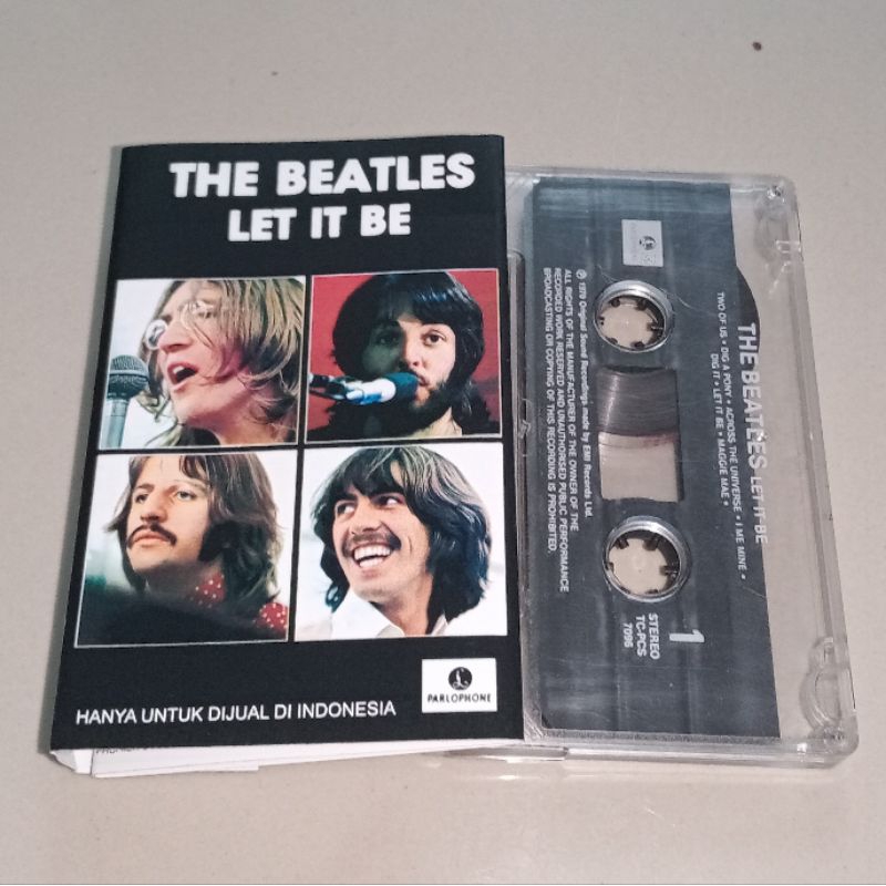 Jual Kaset The Beatles - Let It Be (COVER REPRO ISI ORI) | Shopee Indonesia