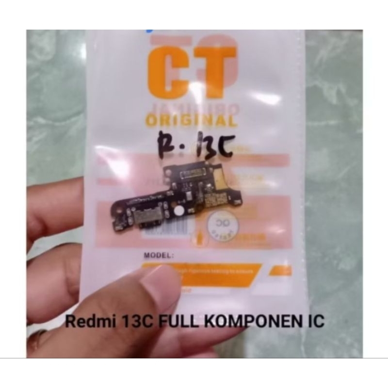 Jual PAPAN CAS +MIC/CONEKTOR CAS/CHARGER XIAOMI REDMI 13C FULL IC ...