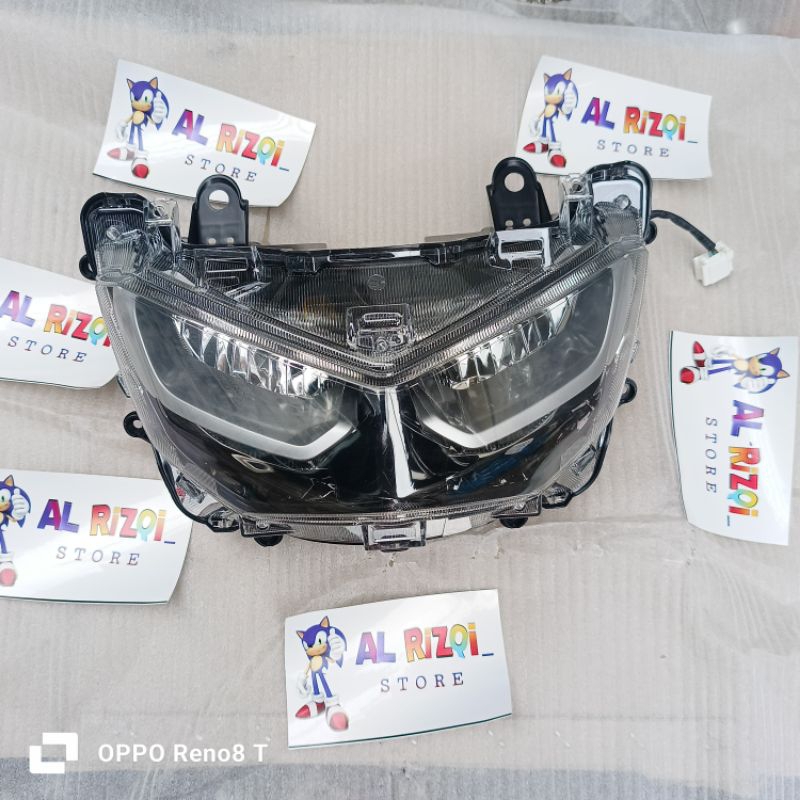 Jual reflektor headlamp lampu depan set LED Yamaha NMAX new 2020-2023 B6h | Shopee Indonesia