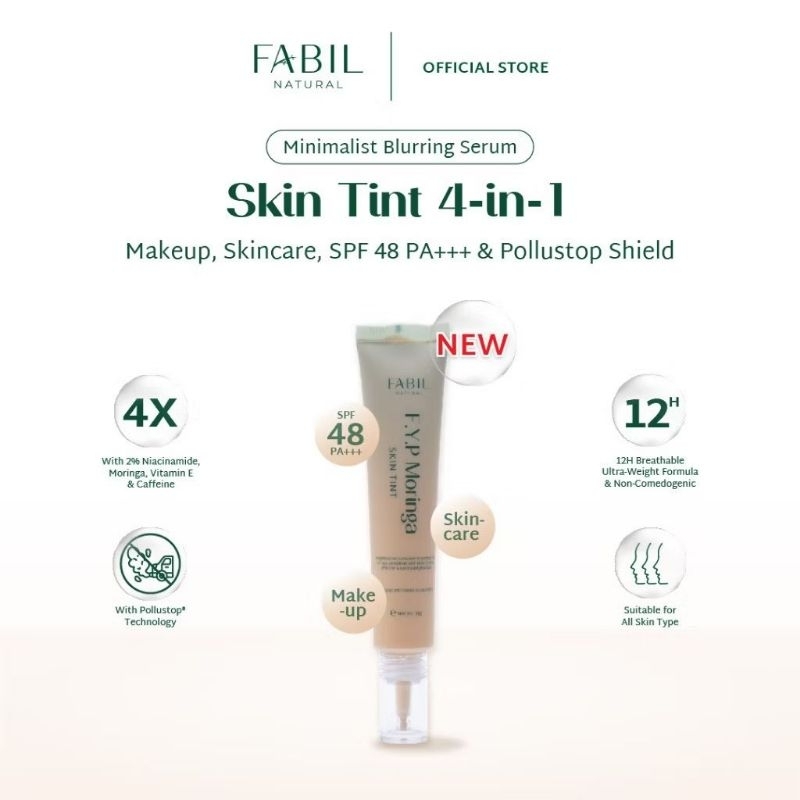 Jual FABIL FYP SKIN TINT 4 IN 1 | Shopee Indonesia