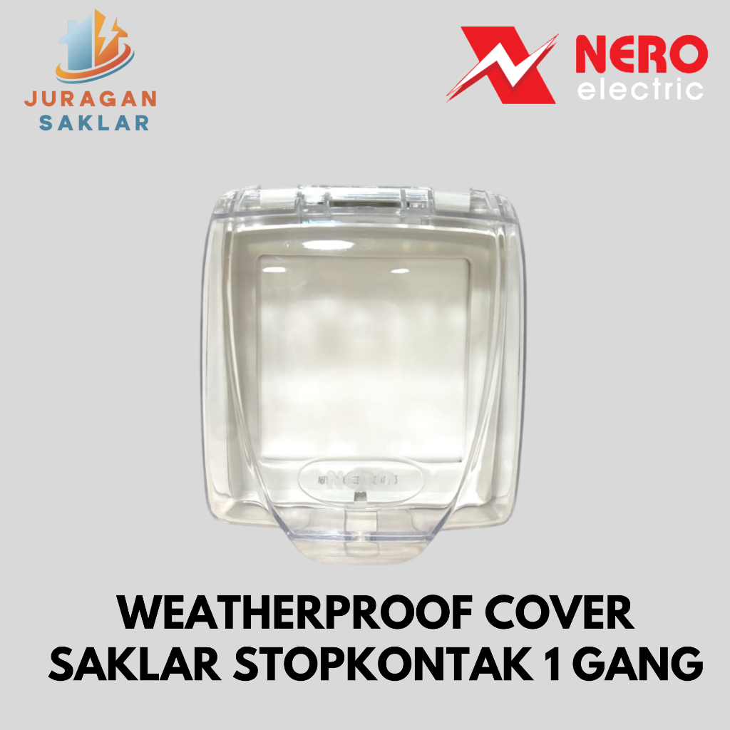Jual NERO COVER WEATHERPROOF UNTUK PELINDUNG STOPKONTAK SAKLAR CLEAR ...
