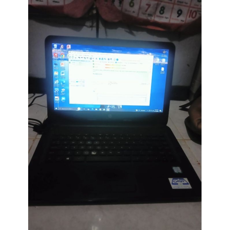 Jual LAPTOP MURAH MASIH SEGEL HP CORE I3 GEN 6 ram 4GB HDD 500GB 14 ...