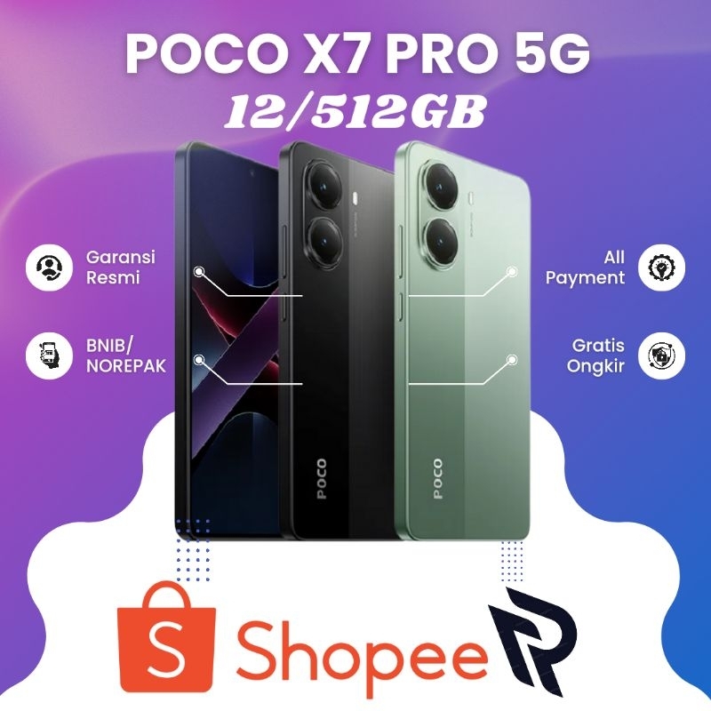 Jual [READY STOCK] POCO X7 Pro 5G | Dimensity 8400-Ultra | 6000mAh (typ ...
