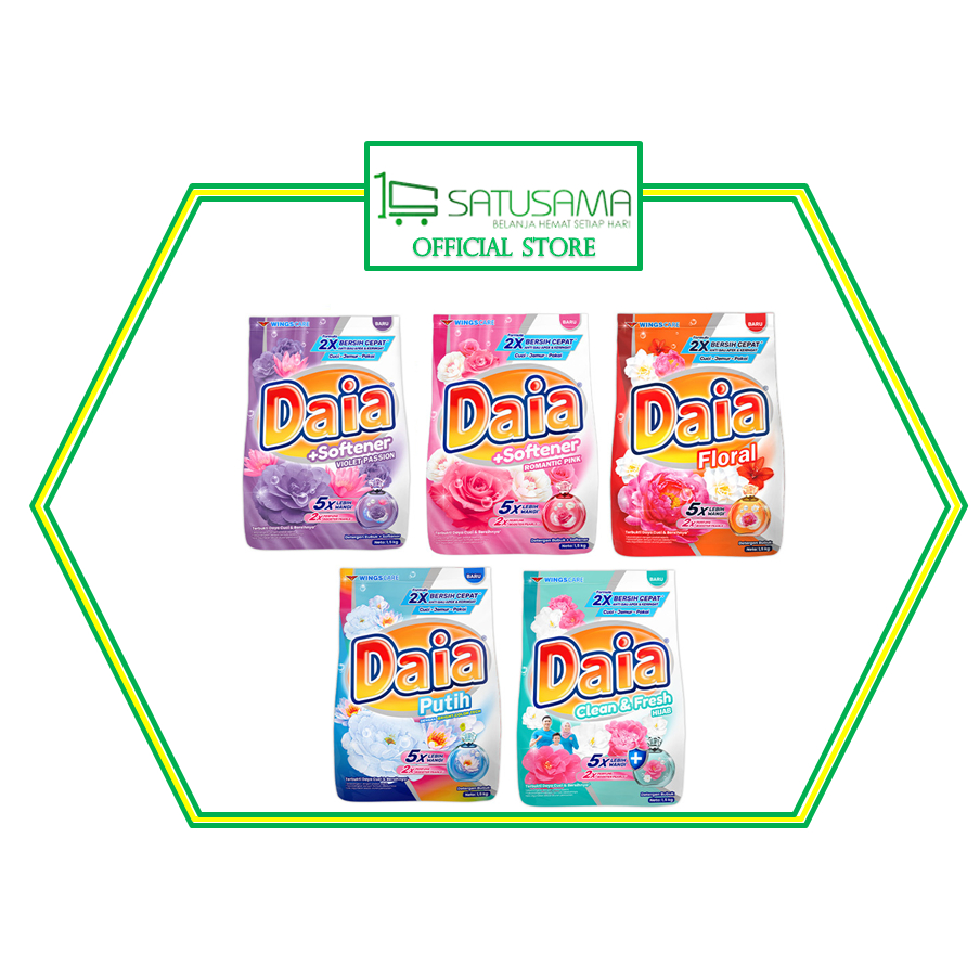 Jual DAIA DETERGENT 1.5 KG & 2.7 KG | Shopee Indonesia