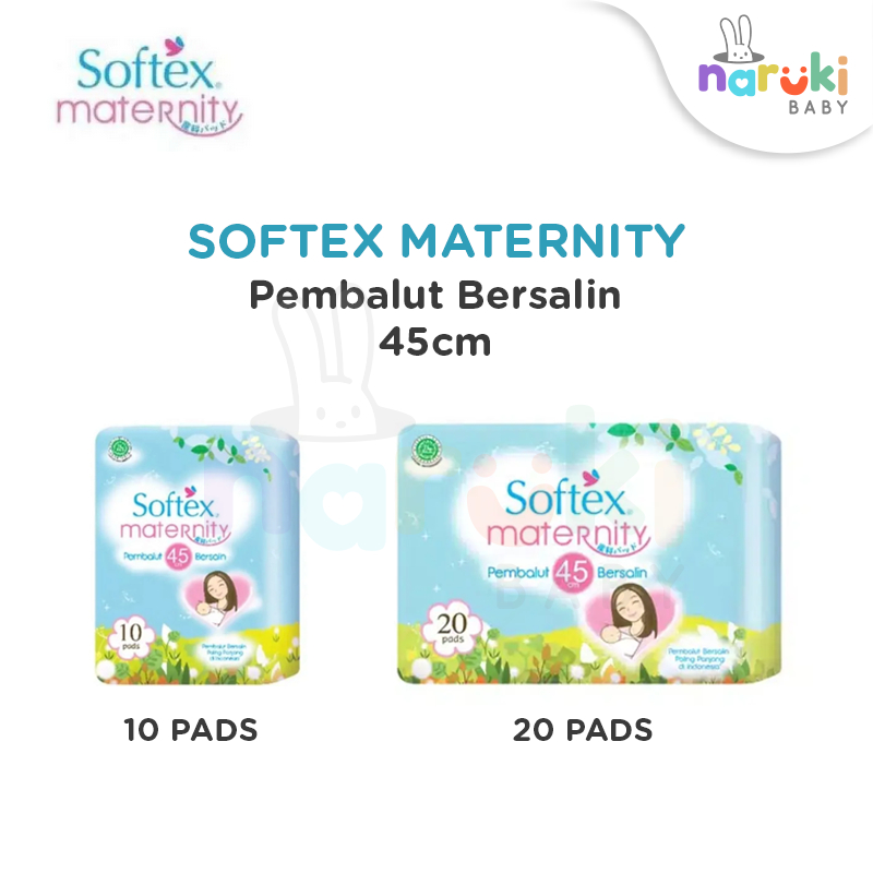Jual Softex Maternity Pembalut Bersalin 45 cm 10 Pads 20 Pads | Shopee ...