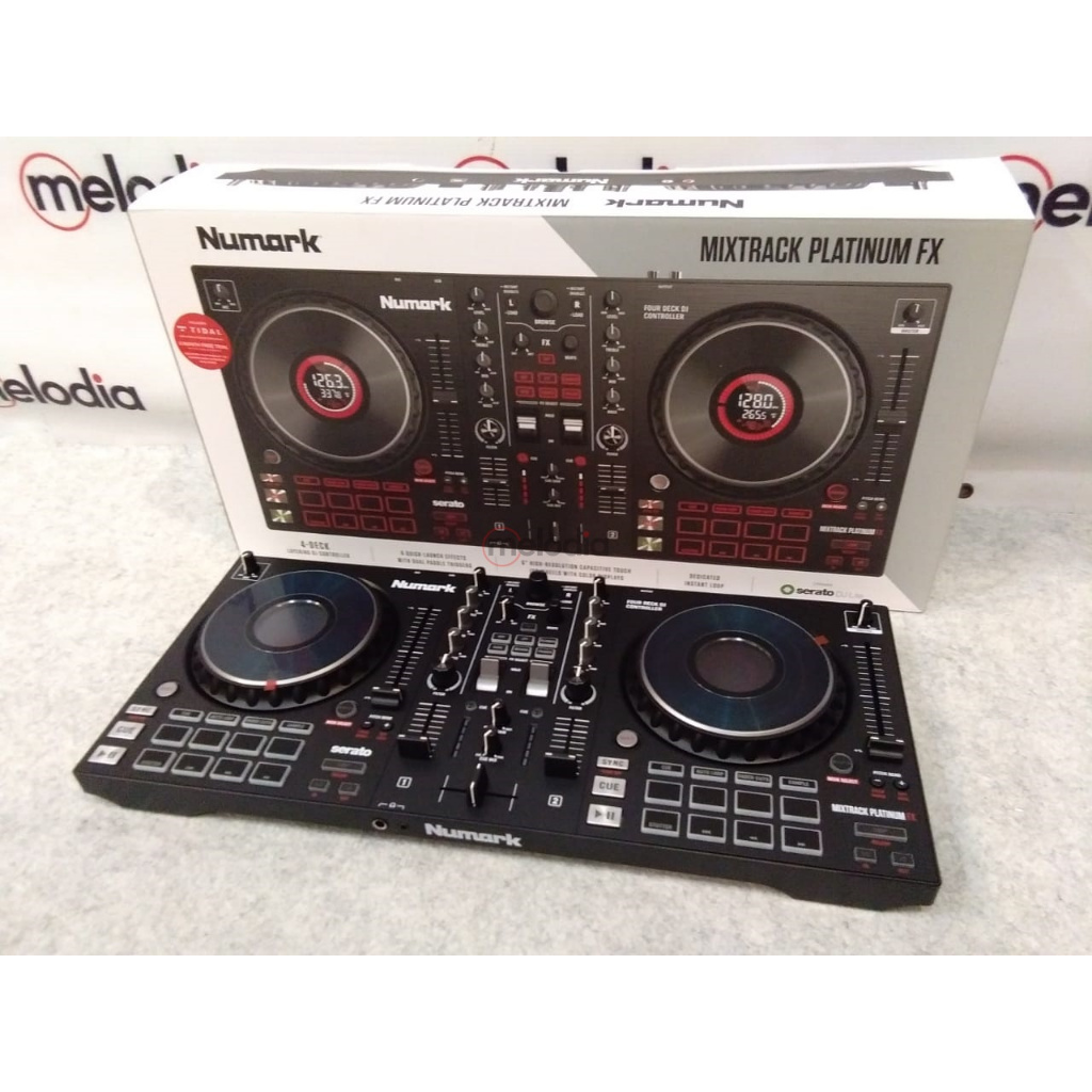 Jual Numark Mixtrack Platinum FX 4-Deck Advanced DJ Controller with Jog ...