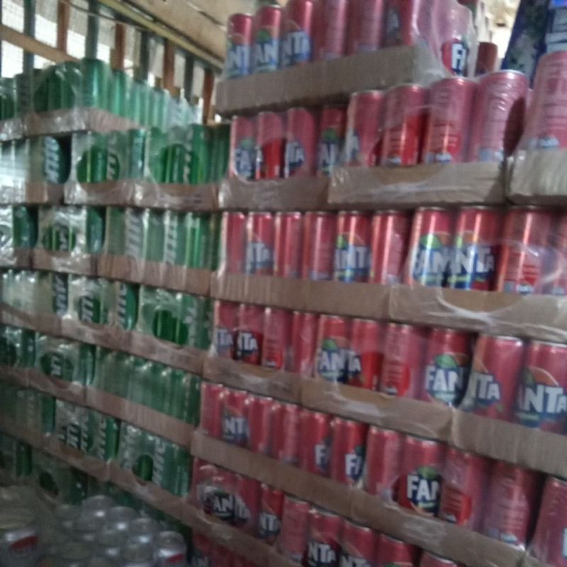Jual minuman sprite | Fanta kaleng slim 250ml | Shopee Indonesia