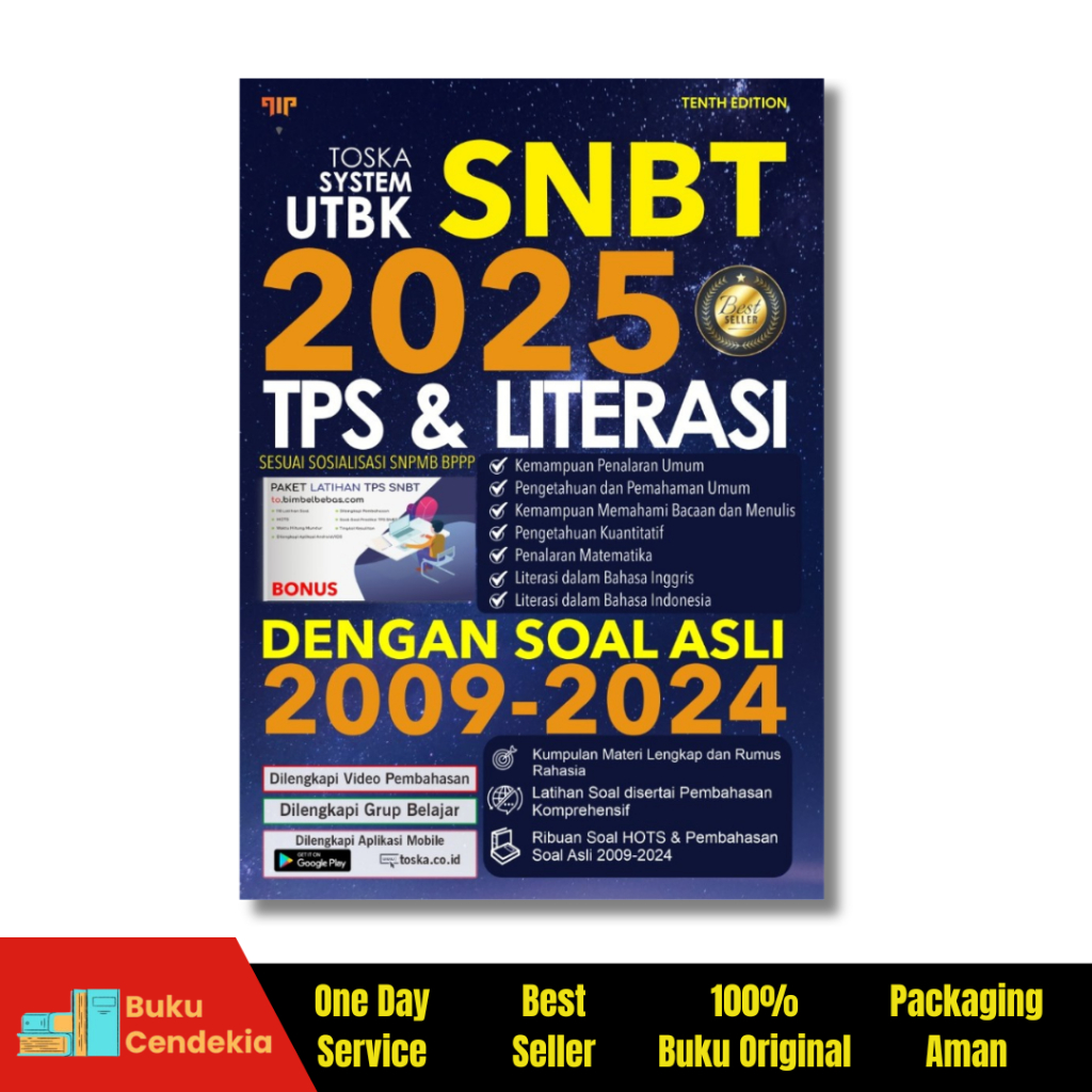 Jual BEBAS INTI CENDEKIA - BUKU TOSKA SYSTEM UTBK SNBT 2025 LENGKAP 7 ...