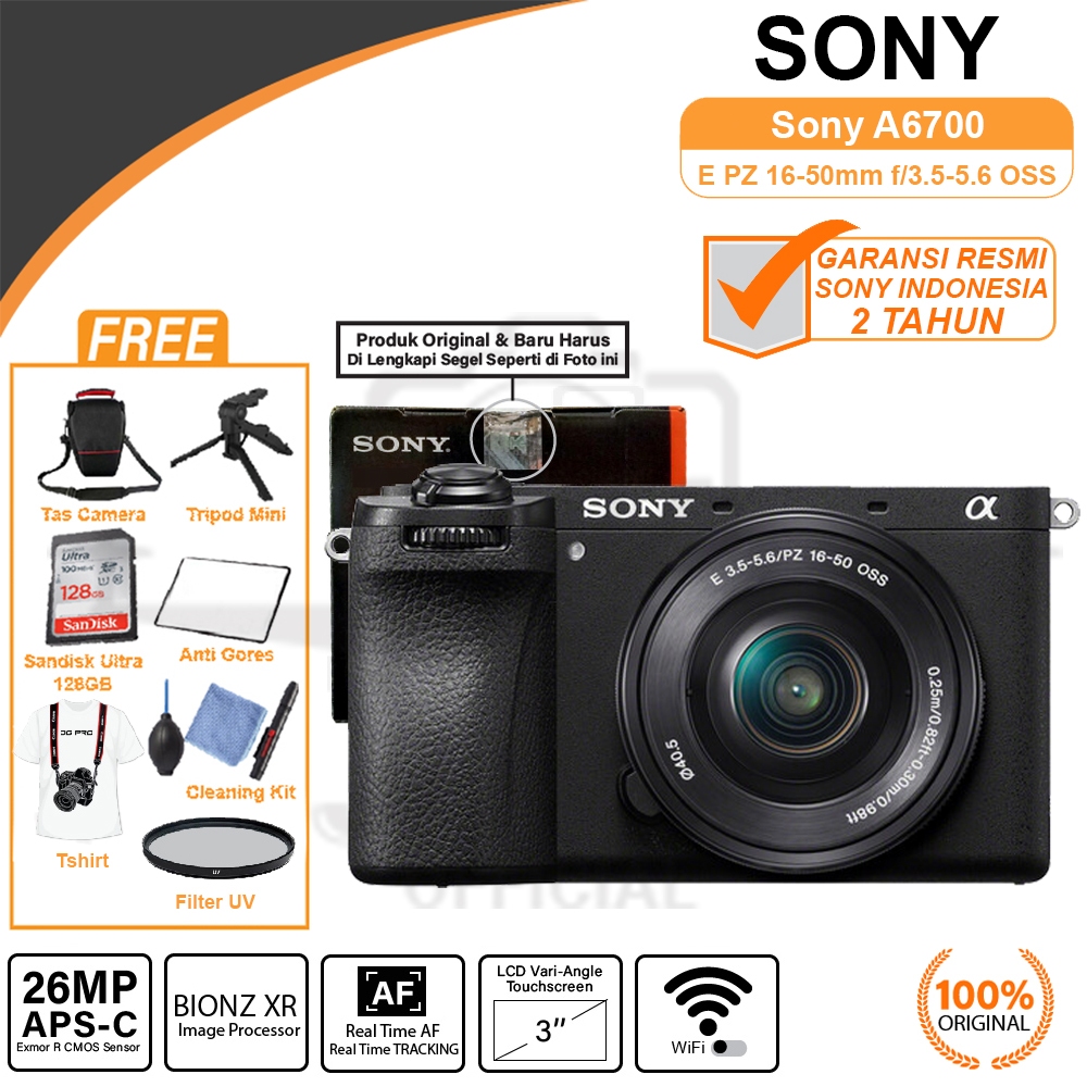 Jual Sony A6700 kit 16-50mm Mirrorless Camera Alpha A 6700 16-50 mm ...