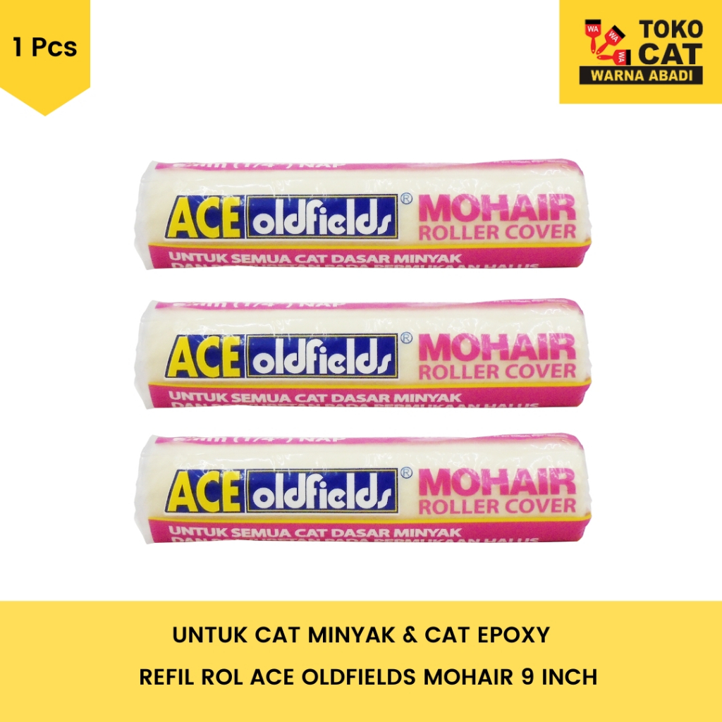 Jual BULU-COVER ROL CAT ACE MOHAIR (TANPA GAGANG) | Shopee Indonesia