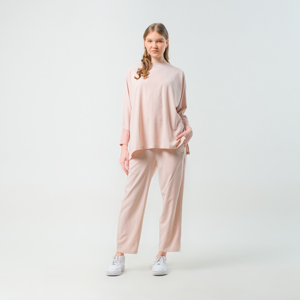 Jual Anggia Handmade - Crinkle Set Baby Pink | Shopee Indonesia