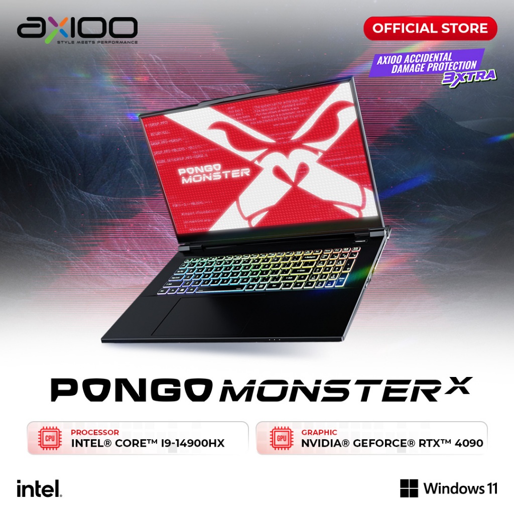 Jual PONGO GAMING Pongo MONSTER X Intel Core i9-14900HX/32GB/2TB/RTX ...