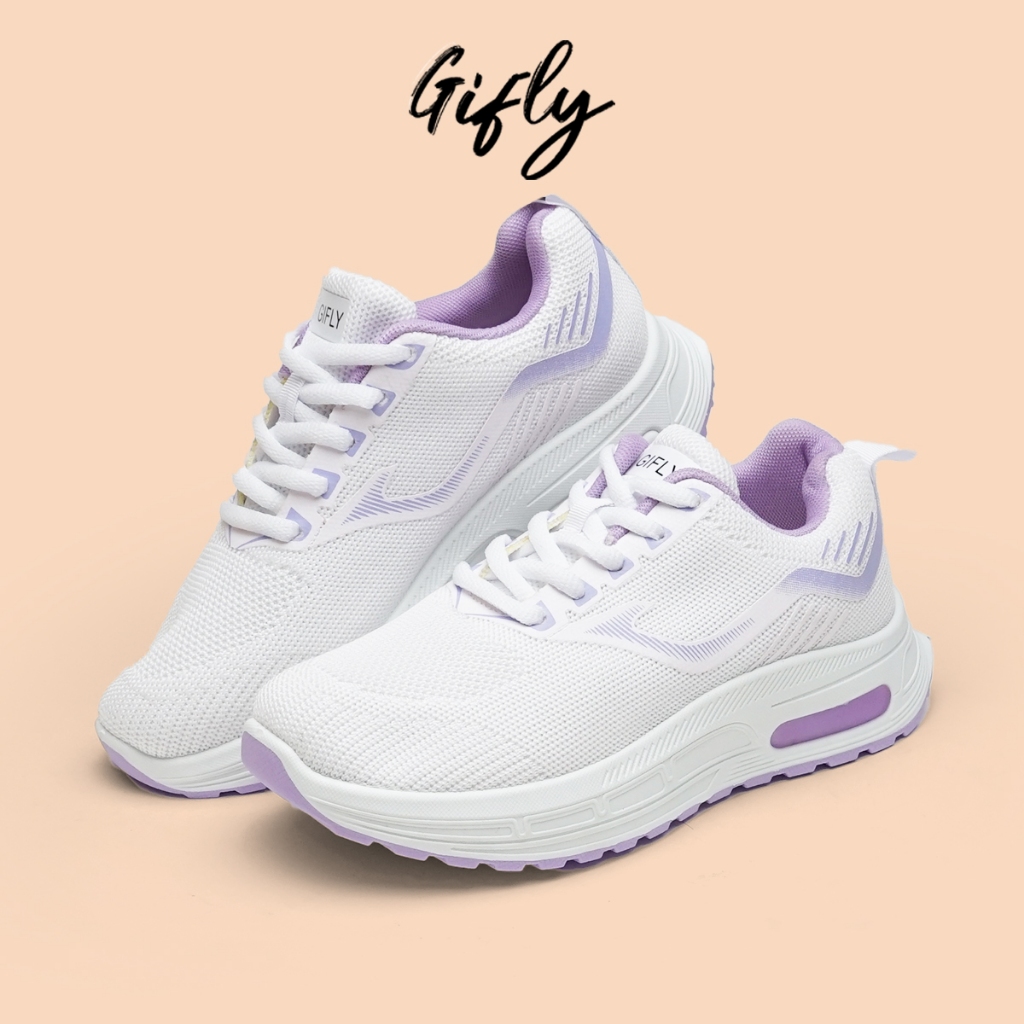 Jual GIFLY Hyaji Sepatu Sneakers Wanita Olahraga Sport Shoes GD002 ...