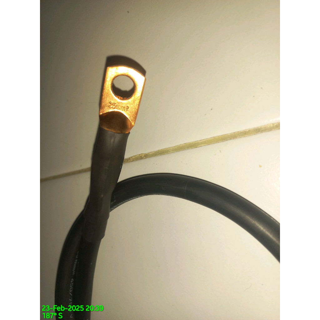 Jual Kabel Massa / Kabel Grounding / Kabel Jumper Aki (25 mm²) | Shopee ...