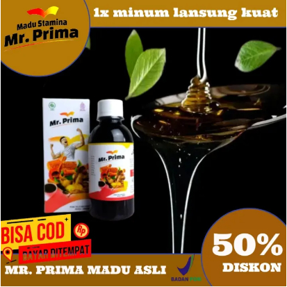 Jual Madu Mr Prima Kebugaran Pria Bikin Durasi Tahan Lama | Shopee ...