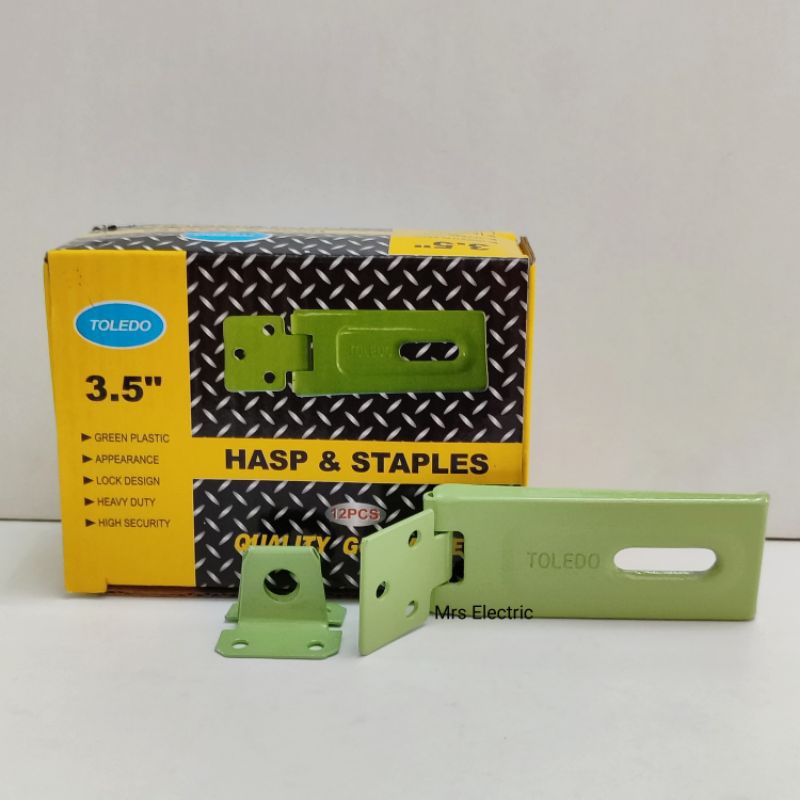 Jual OVERPAL TEKUK GEMBOK TOLEDO 3.5 INCH PLAT BESI/CANTOLAN GEMBOK ...