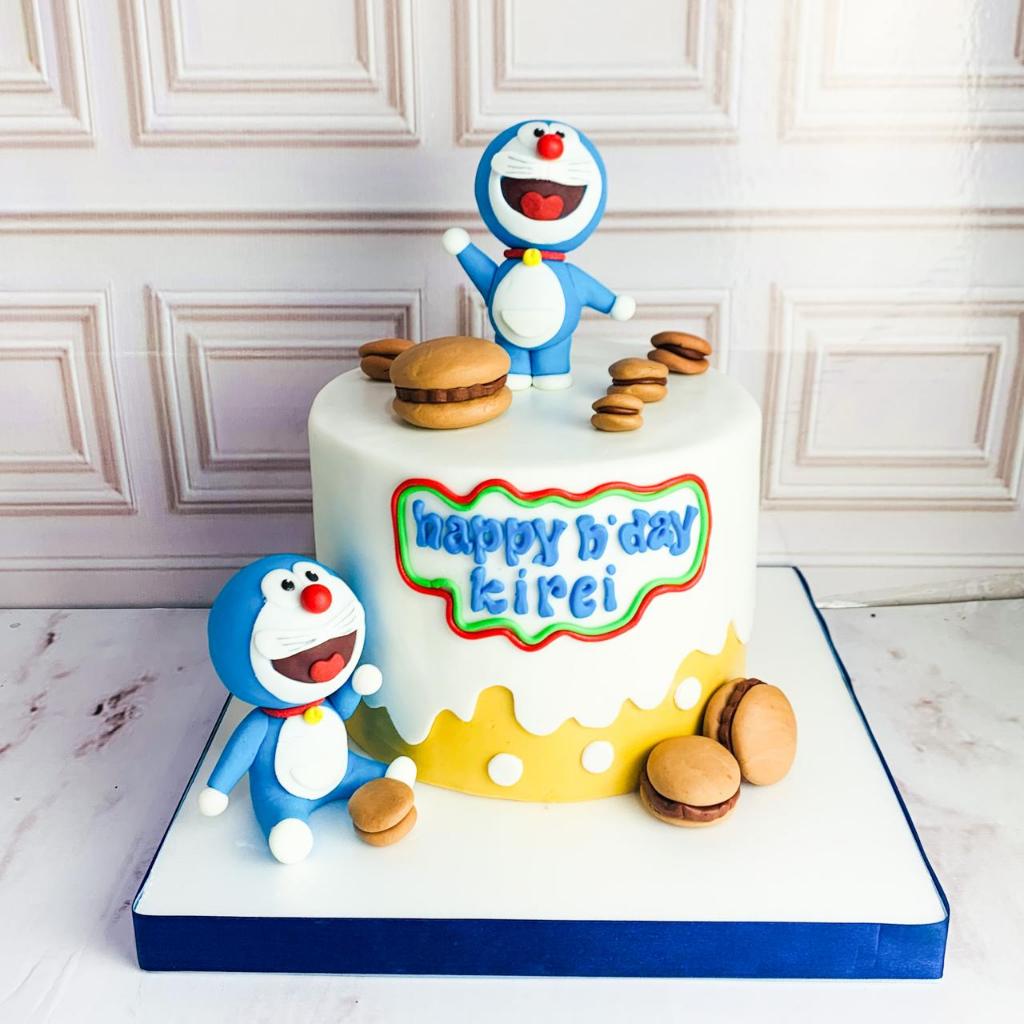 Jual Kue Ulang tahun/Birthday cake/Kue Ultah tema Doraemon/Doraemon/Kue ...