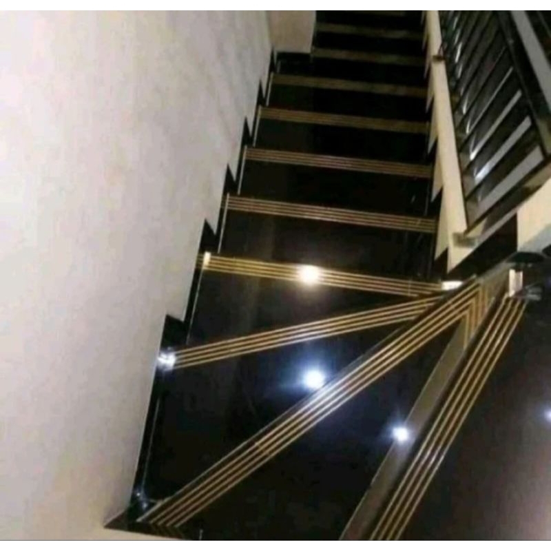 Jual granit tangga hitam motif 30x80 30x90 Step nosing Custom ukuran ...