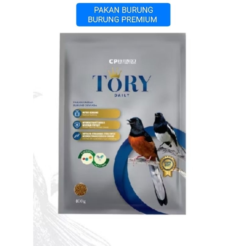 Jual Pakan Burung Premium - Tory Daily kemasan 400g | Shopee Indonesia
