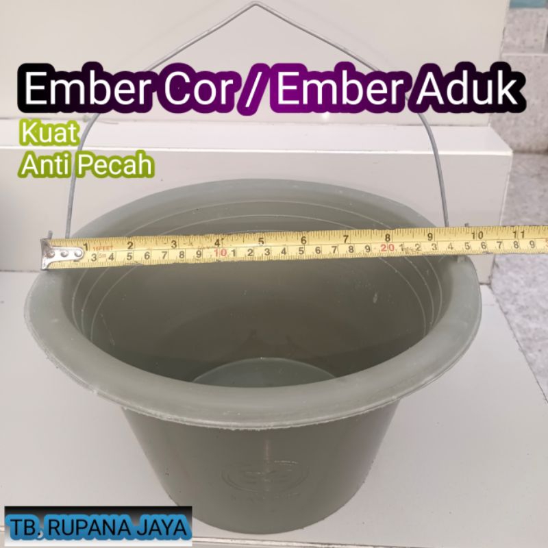Jual Ember Cor / Ember Aduk semen / Ember Bangunan ANTI PECAH | Shopee ...